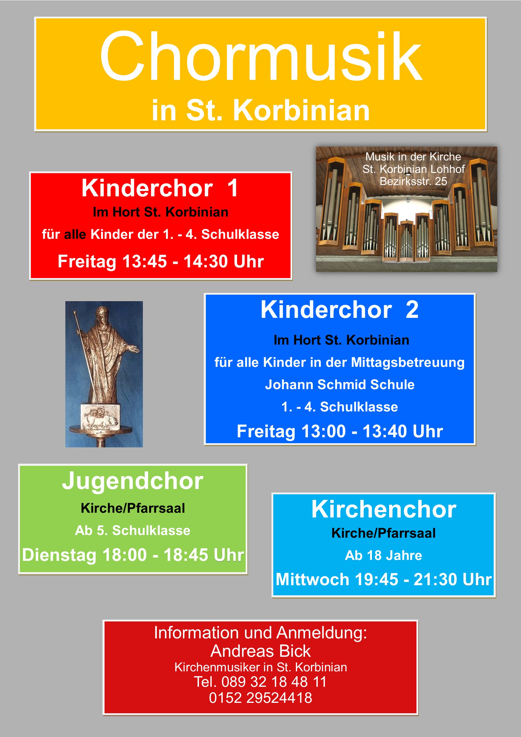 St. Korbinian - Lohhof - Chöre